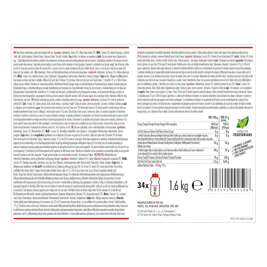 High 5 energysource for endurance athletes