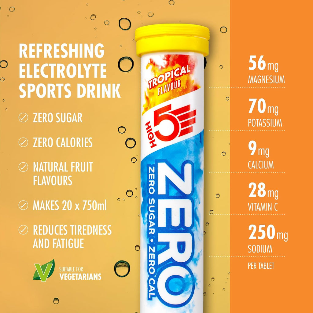 high 5 zero electrolyte powder benefits