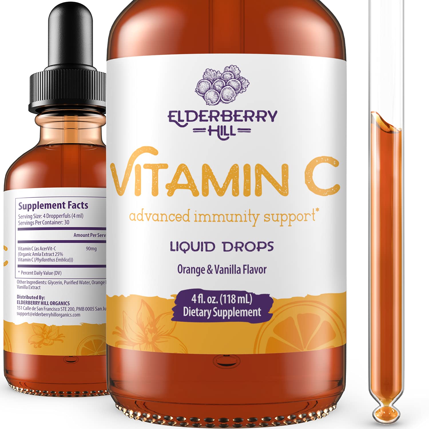 high absorbency elderberry liquid drops