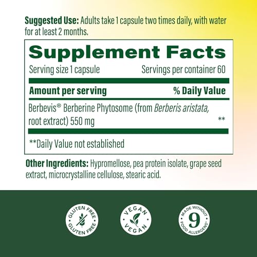High absorption berberine capsules