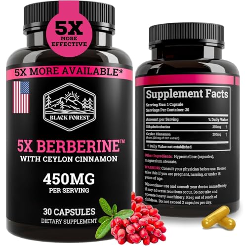 High absorption berberine supplement