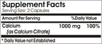 High absorption calcium citrate capsules