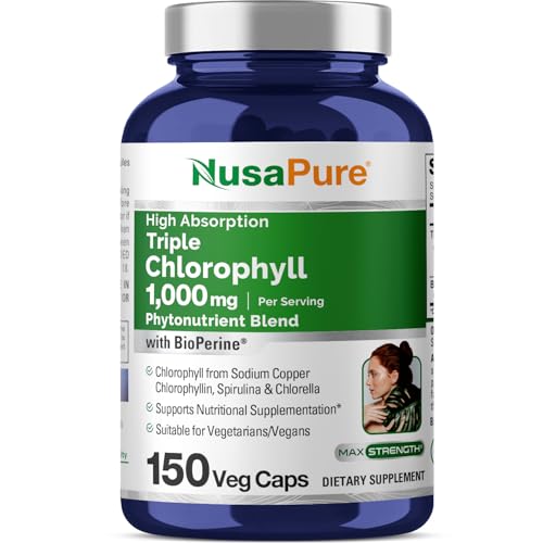 high absorption chlorophyll capsules