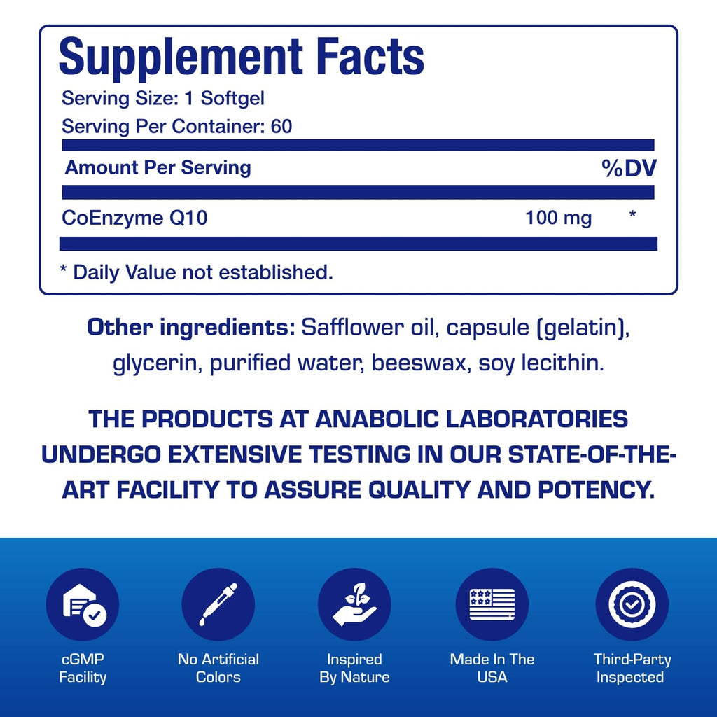 High Absorption CoQ10 immune boost