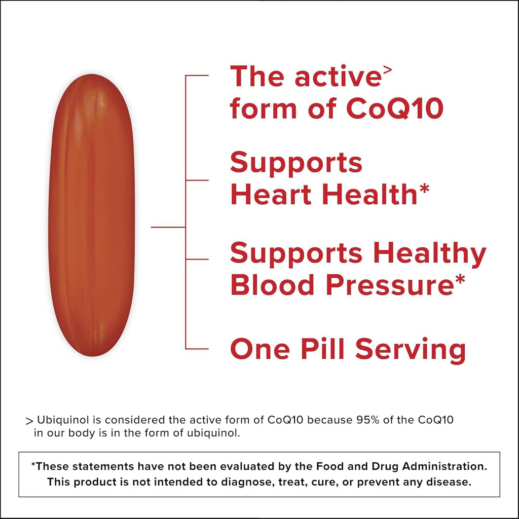 high absorption coq10 softgels
