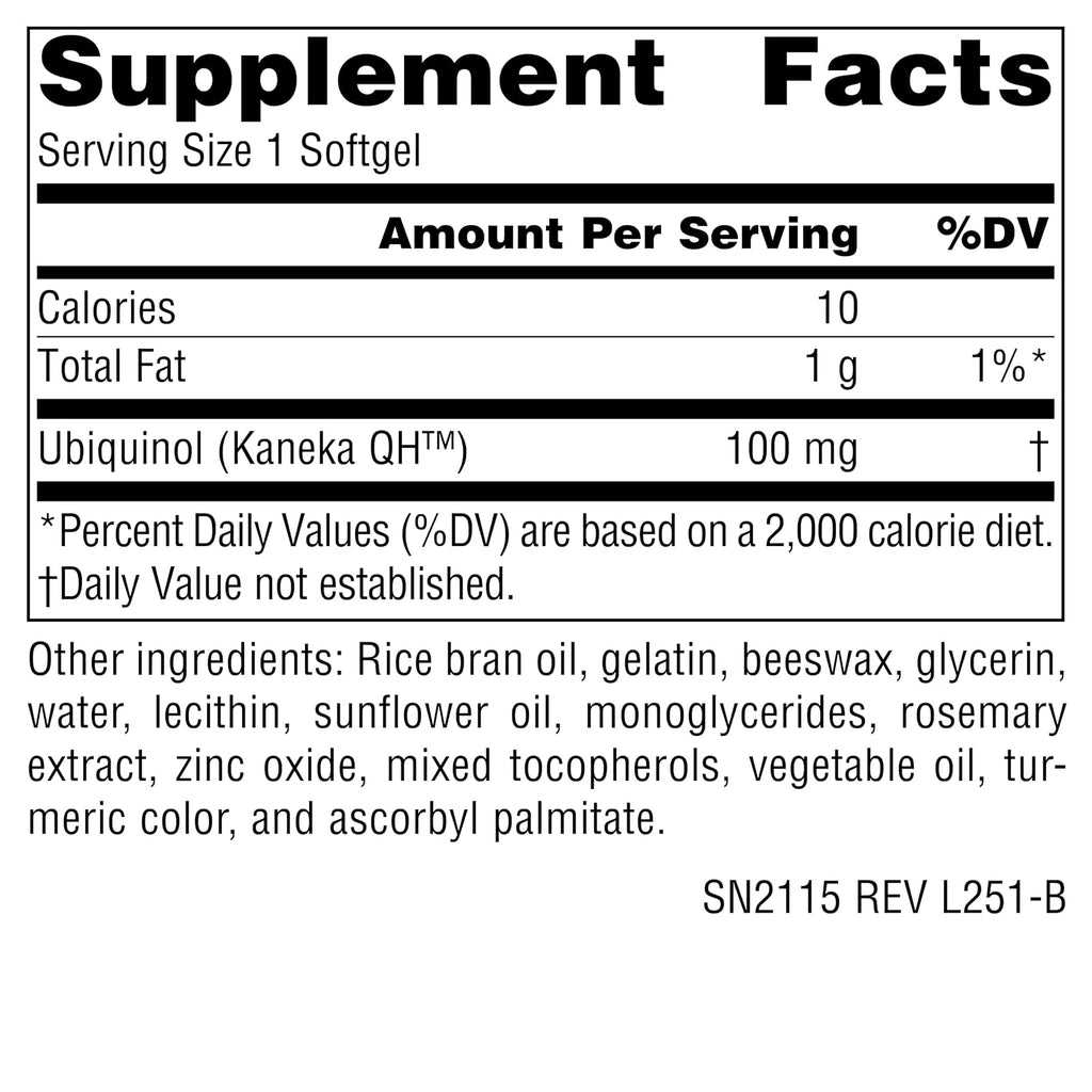 high absorption coq10 softgels