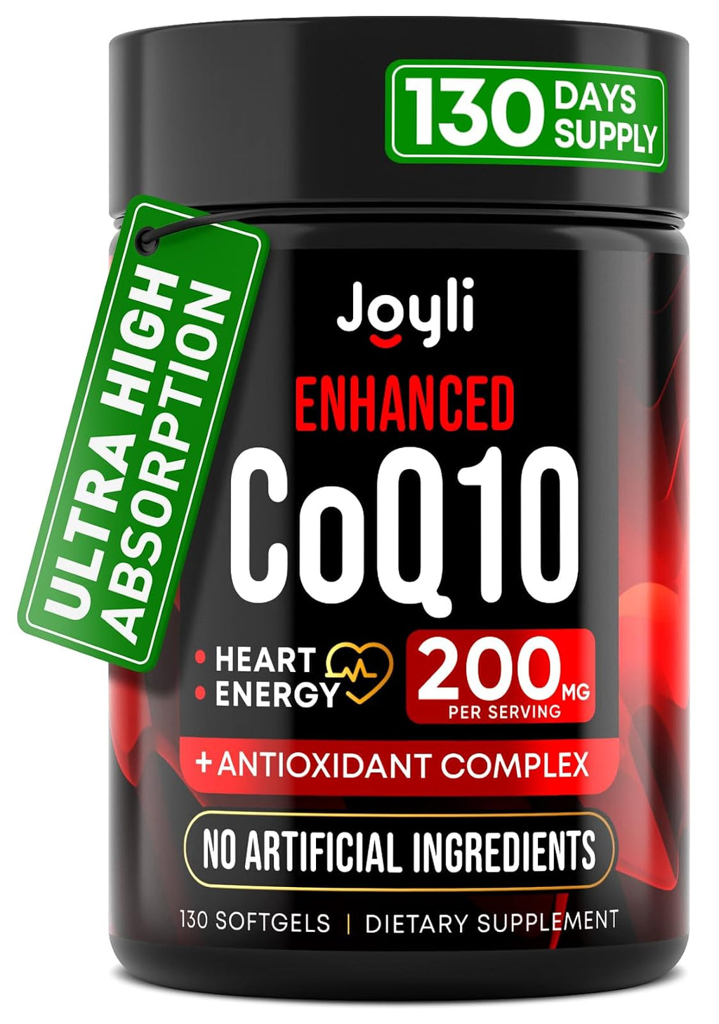 high absorption coq10 softgels