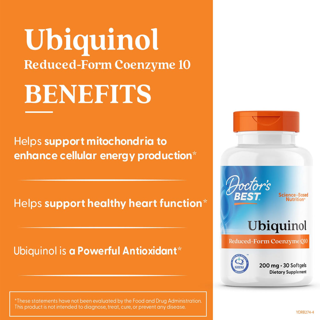 high absorption coq10 ubiquinol softgels