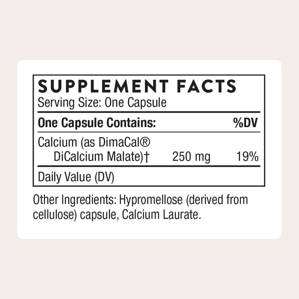 high absorption diCalcium malate formula