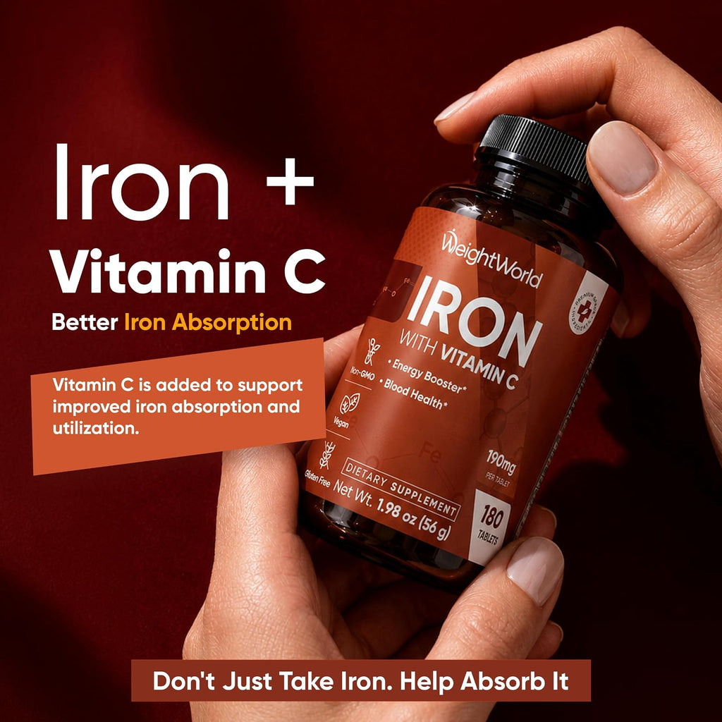 high absorption iron for energy