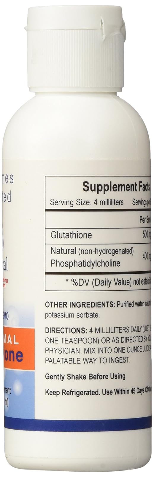 High absorption liposomal vitamin C supplement