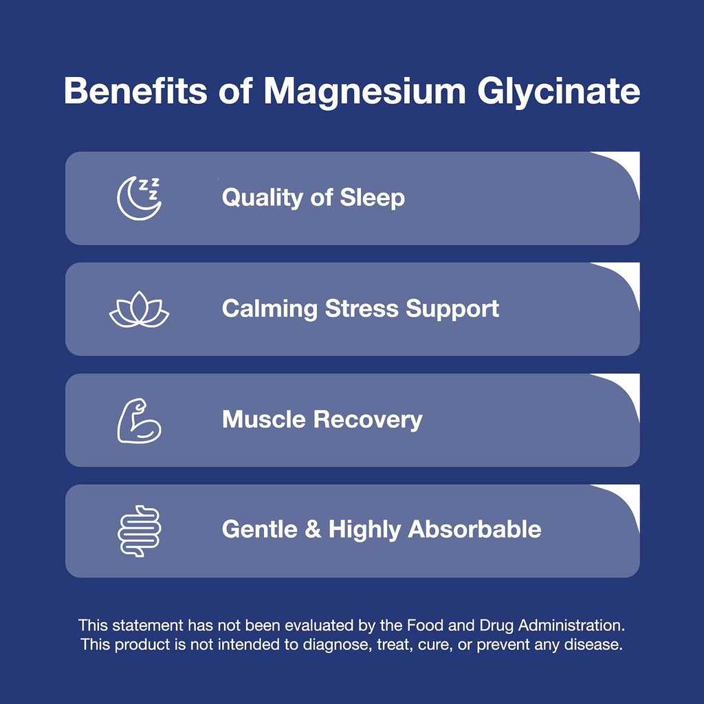 High absorption Magnesium Bisglycinate capsules