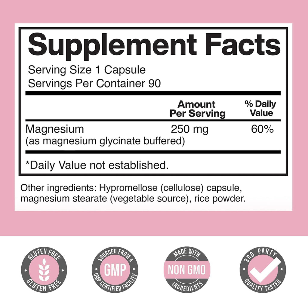 high absorption magnesium bisglycinate capsules