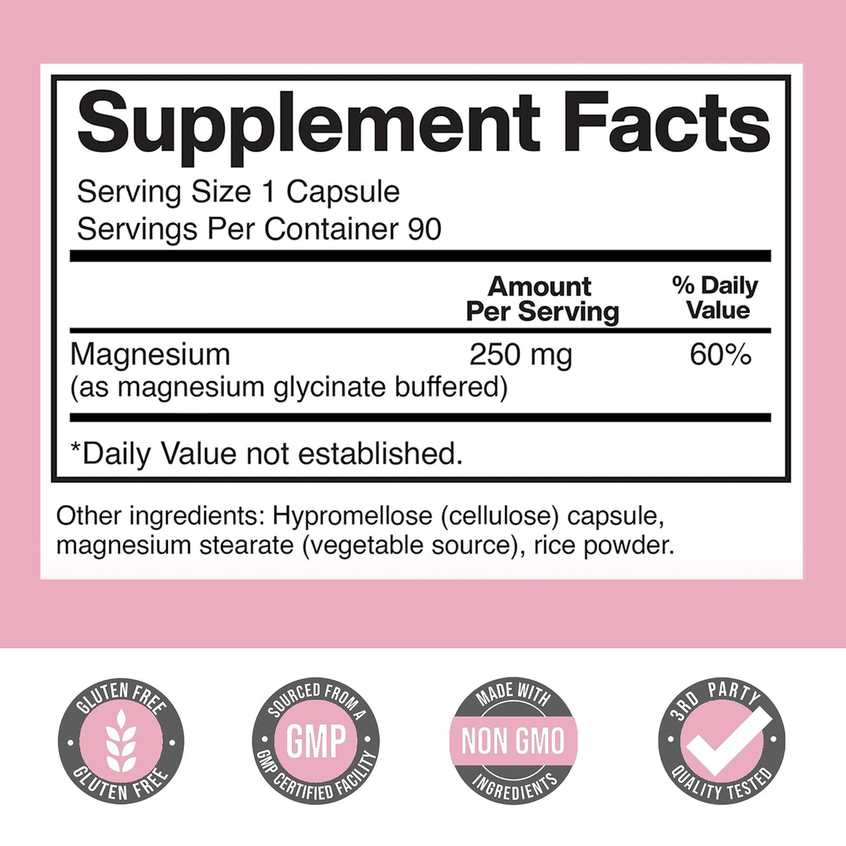 high absorption magnesium bisglycinate capsules