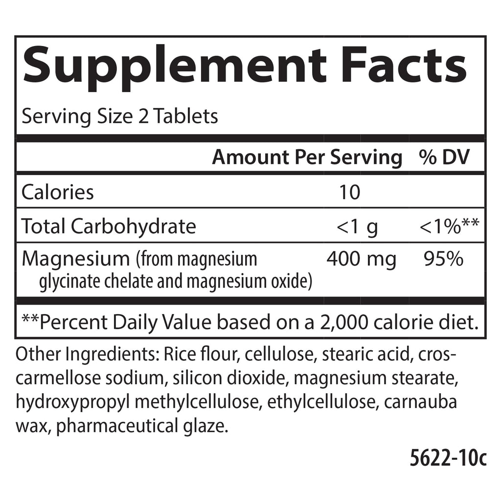 high absorption magnesium bisglycinate tablets
