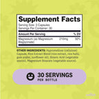 High absorption magnesium capsules