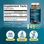 High absorption magnesium citrate formula