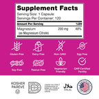 High absorption magnesium citrate formula