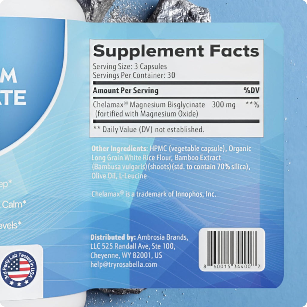 High absorption magnesium for energy