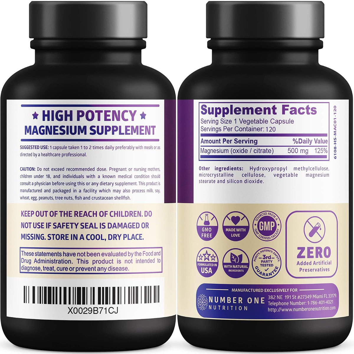 high absorption magnesium glycinate capsules