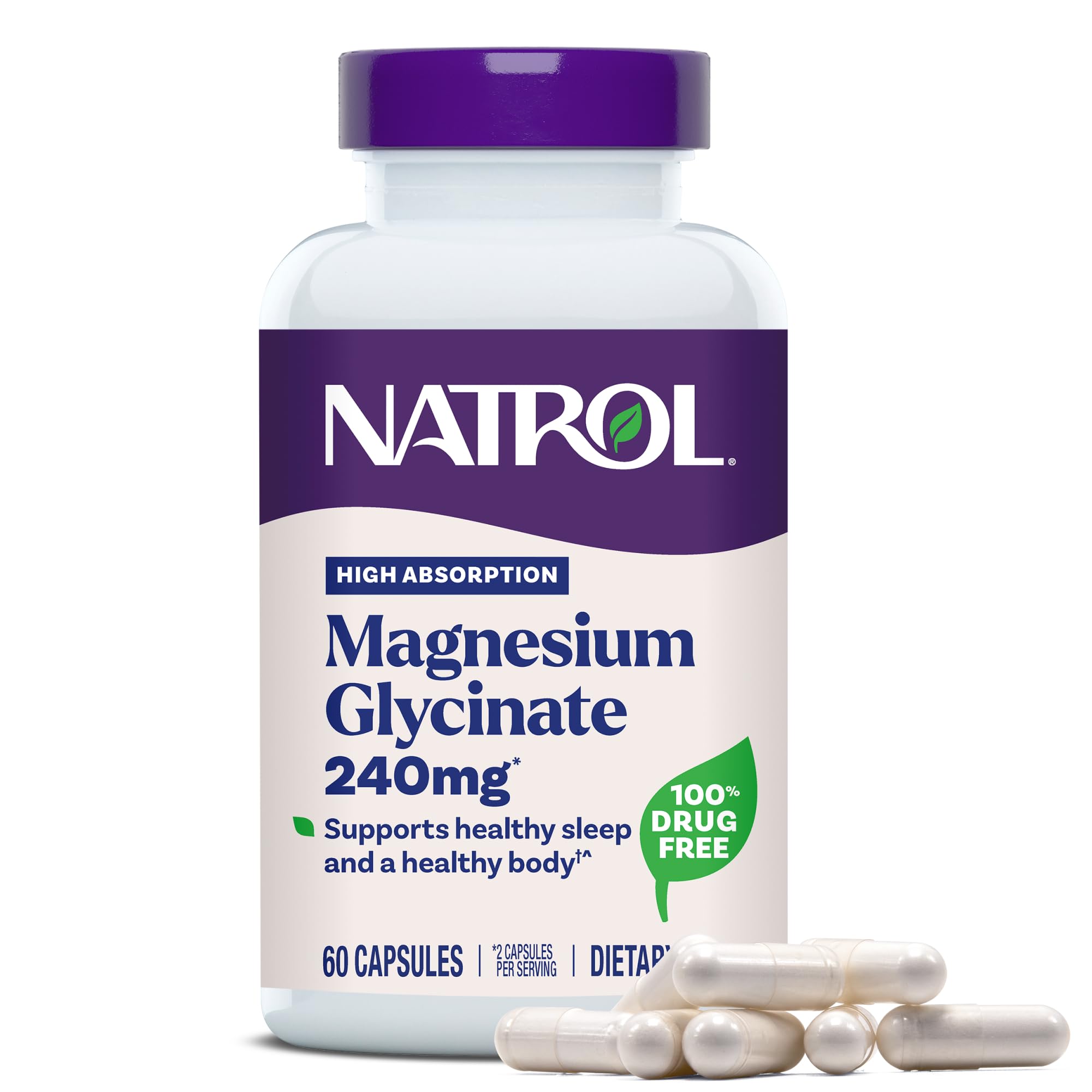High absorption magnesium glycinate capsules
