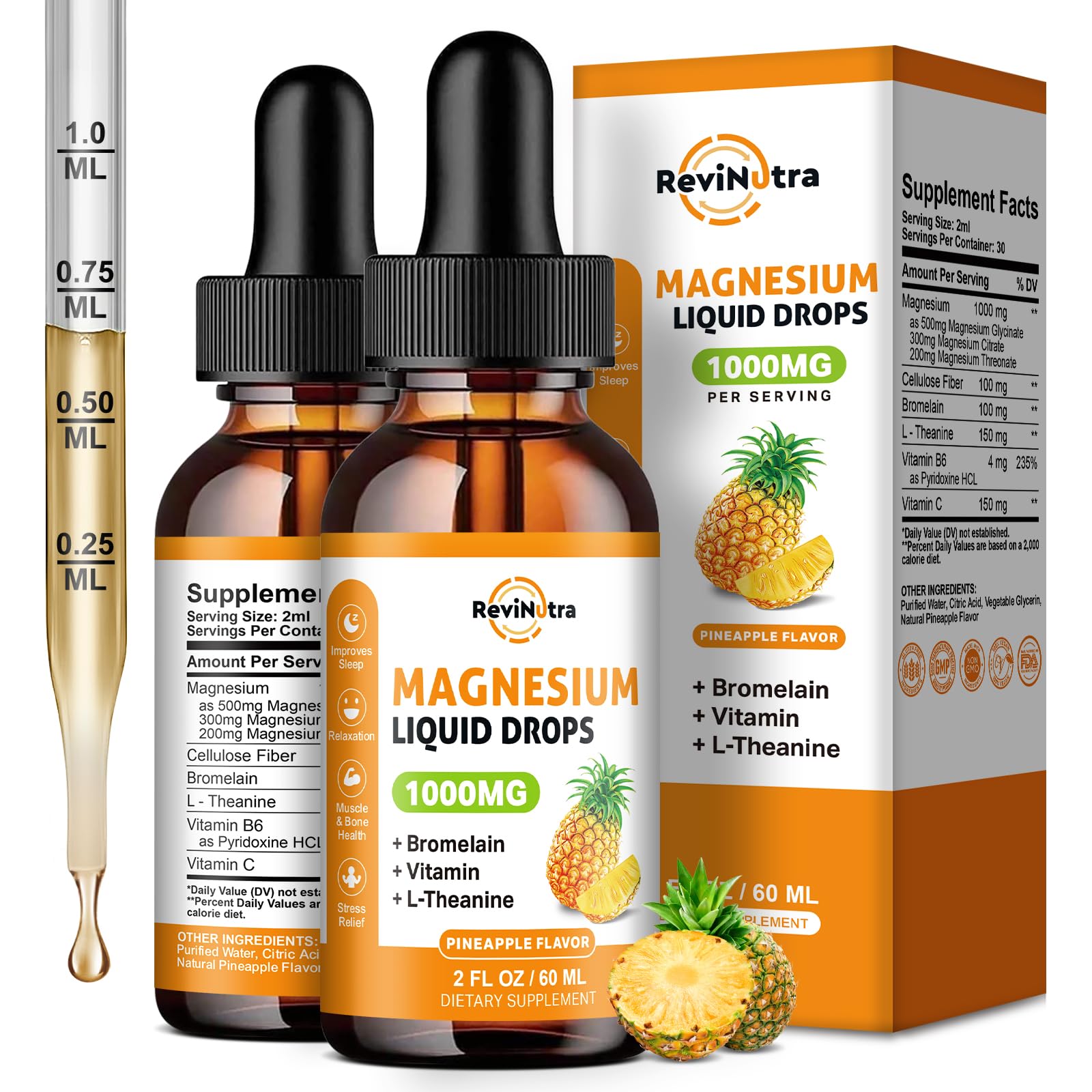 high absorption magnesium glycinate drops