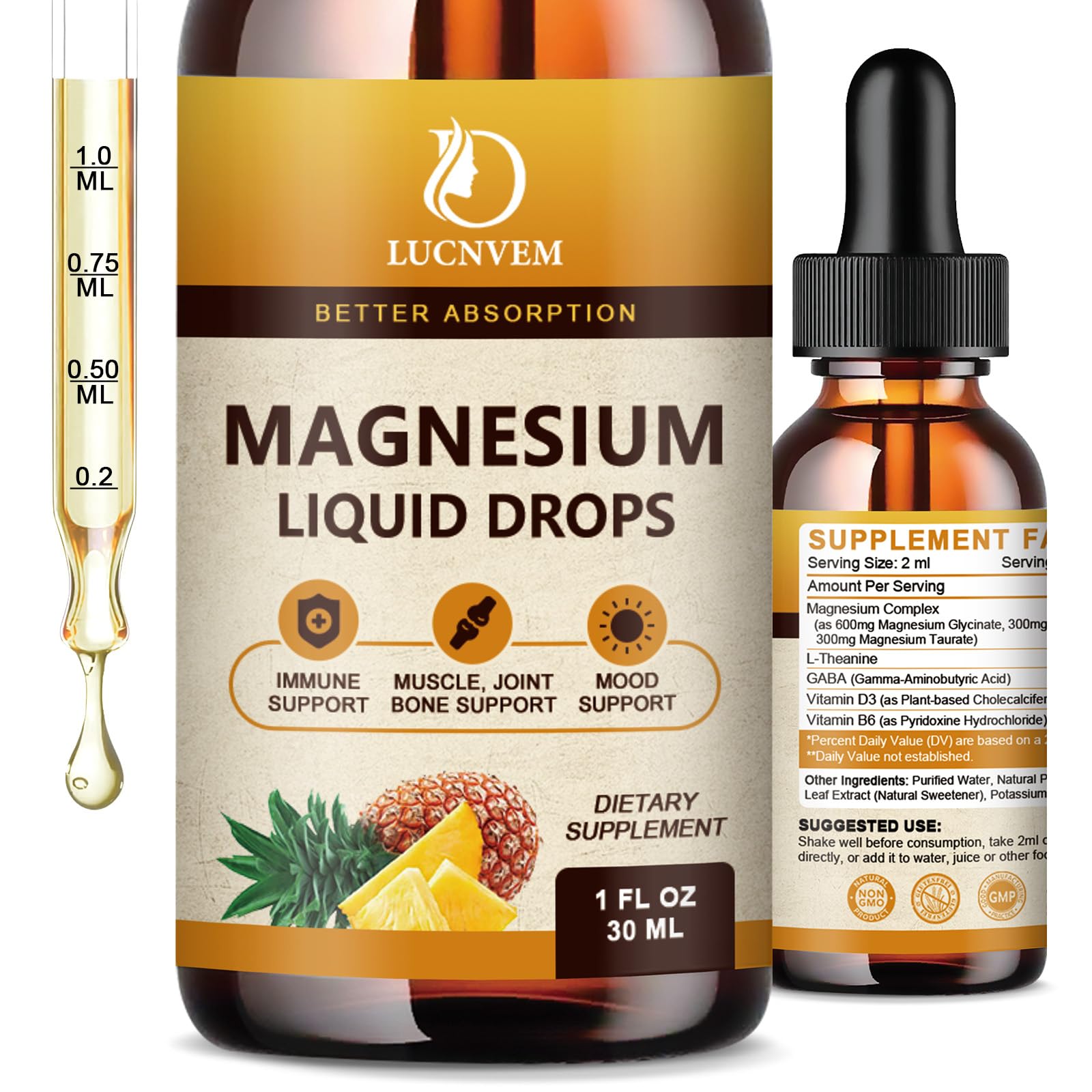 high absorption magnesium glycinate drops