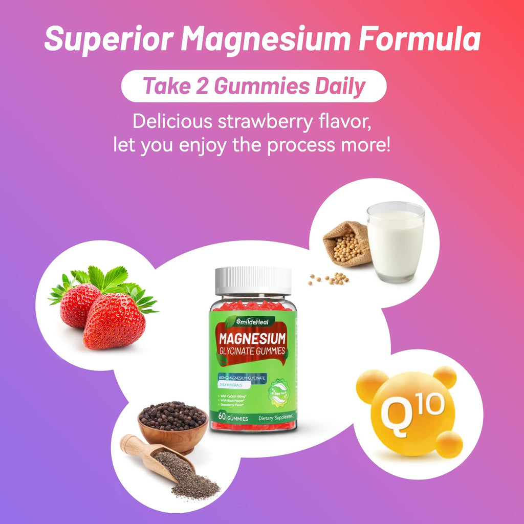 High absorption magnesium glycinate formula