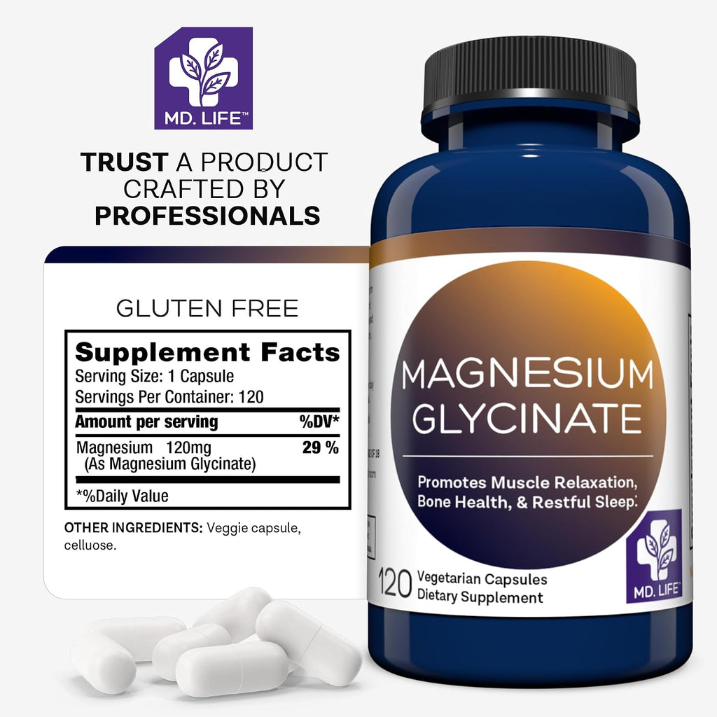 High absorption magnesium glycinate formula