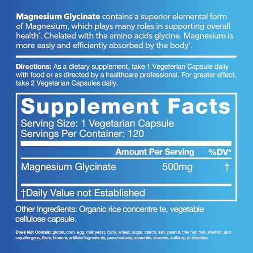 high absorption magnesium glycinate formula