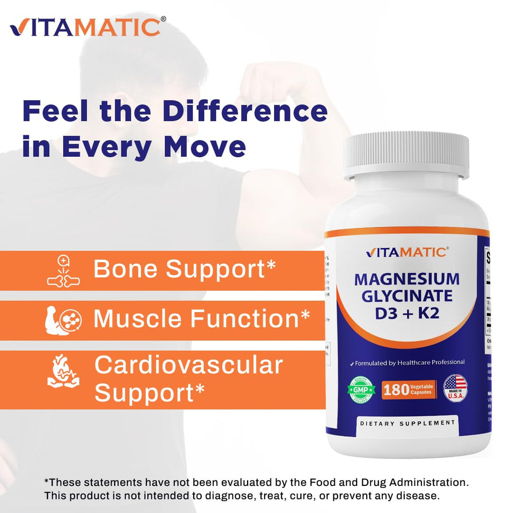 High absorption magnesium glycinate formula