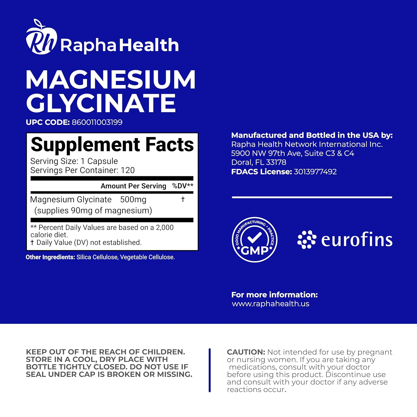 high absorption magnesium glycinate formula