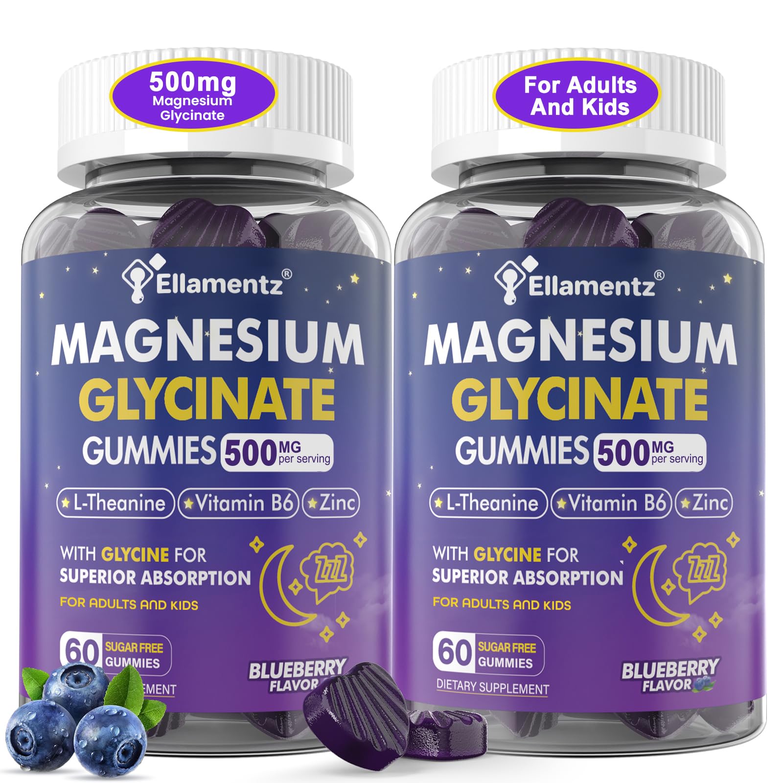 High absorption magnesium glycinate gummies