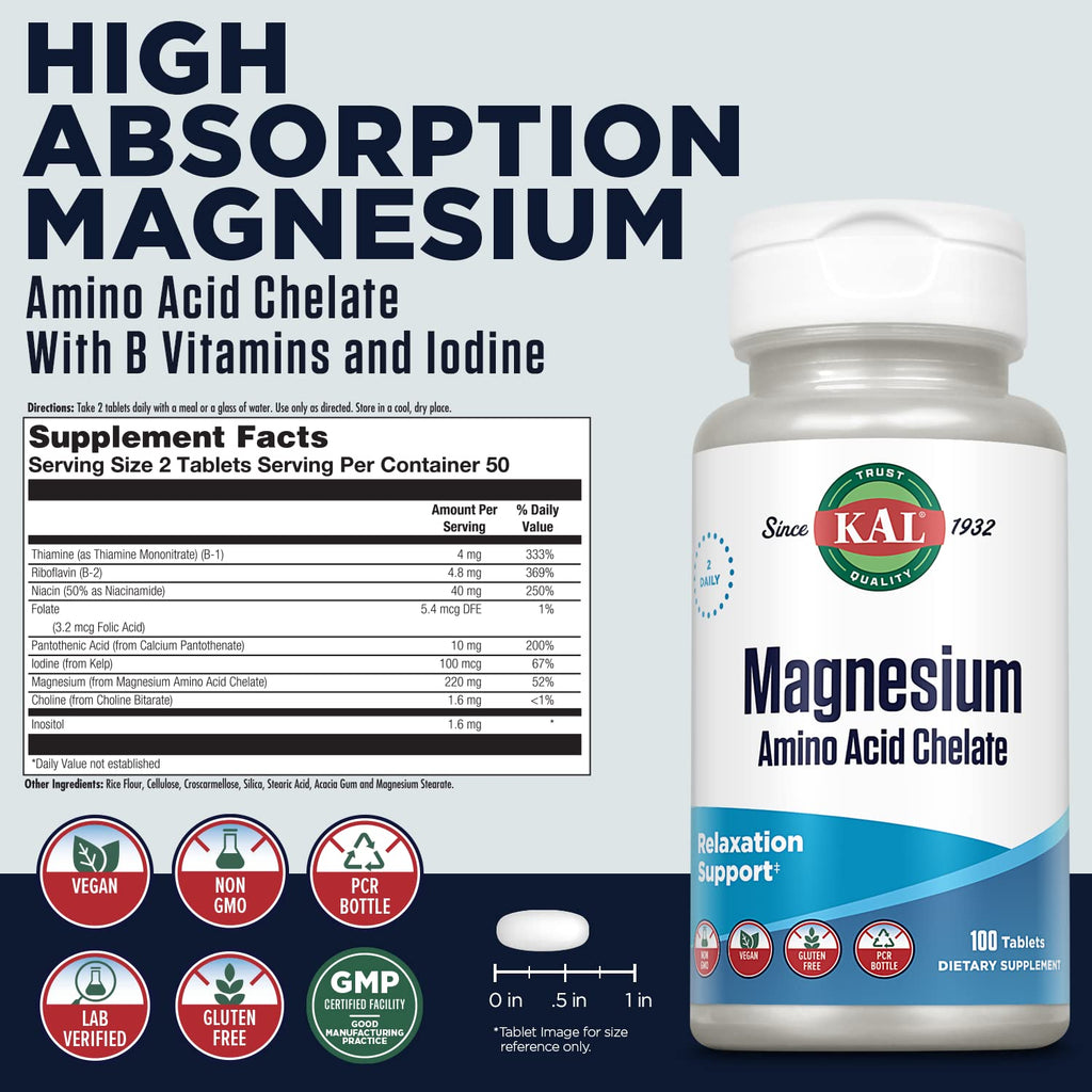 high absorption magnesium glycinate supplement