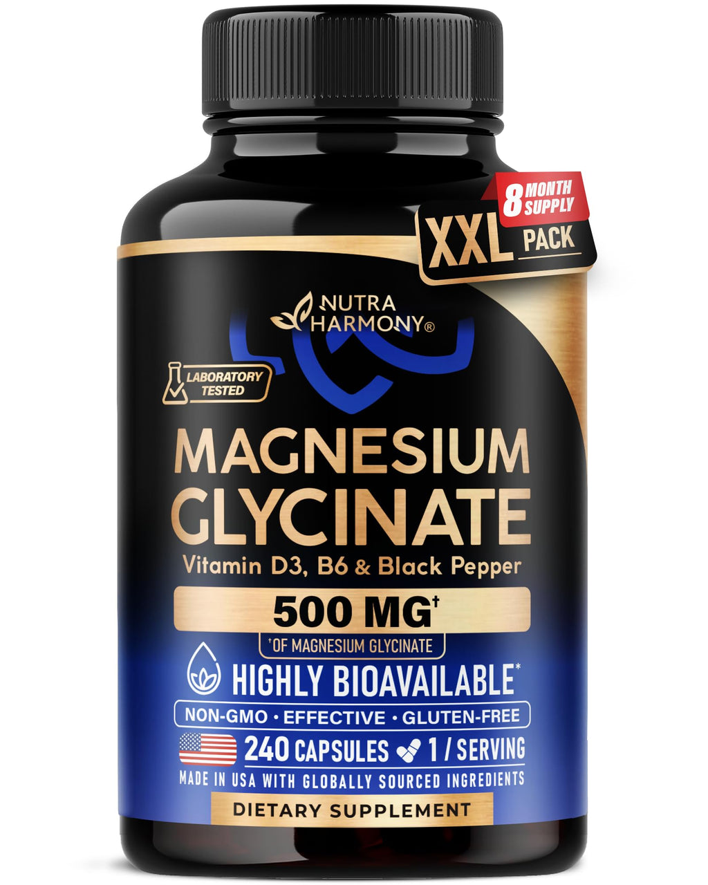 high absorption magnesium glycinate supplement