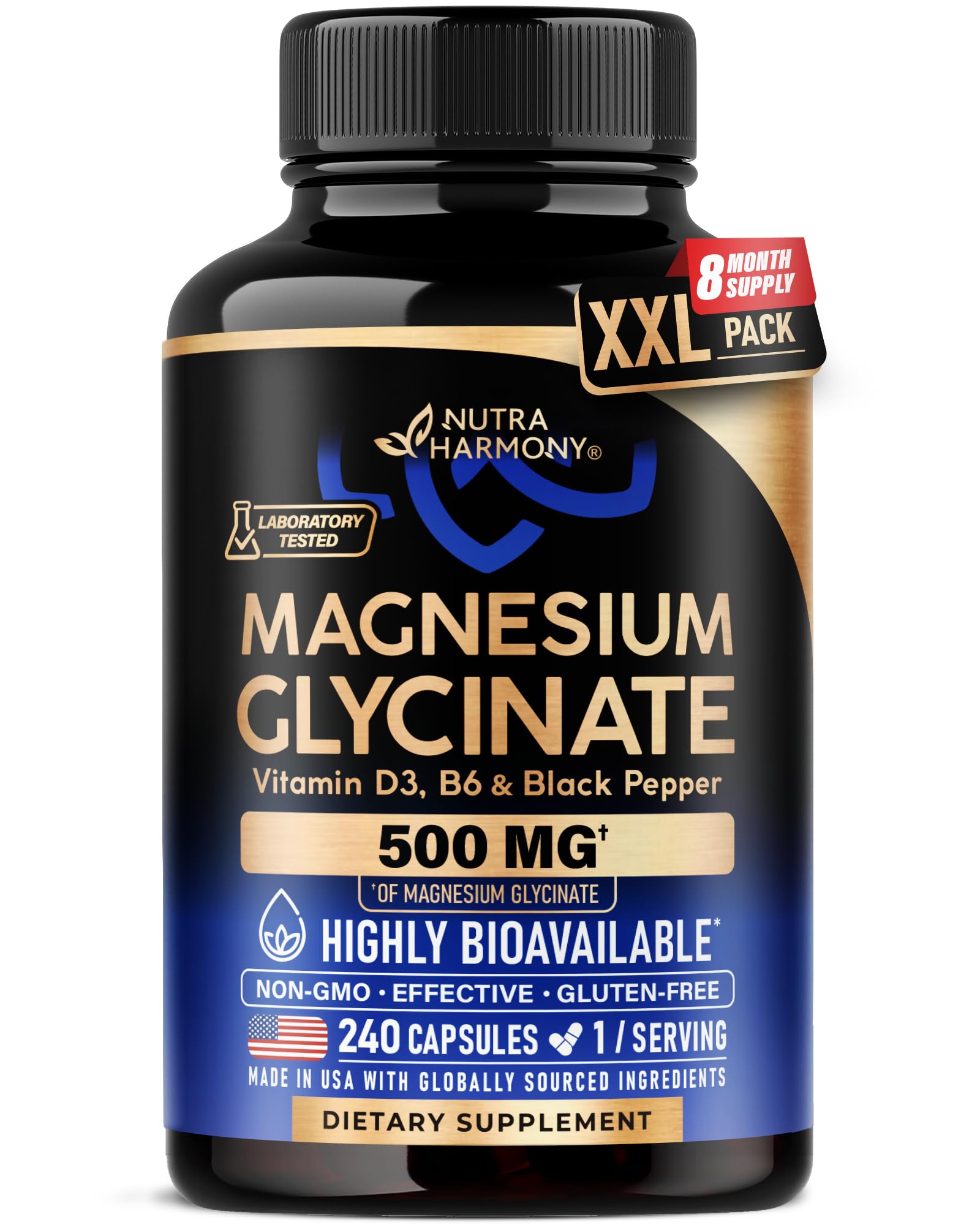 high absorption magnesium glycinate supplement