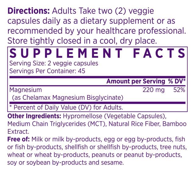 high absorption magnesium glycinate supplement