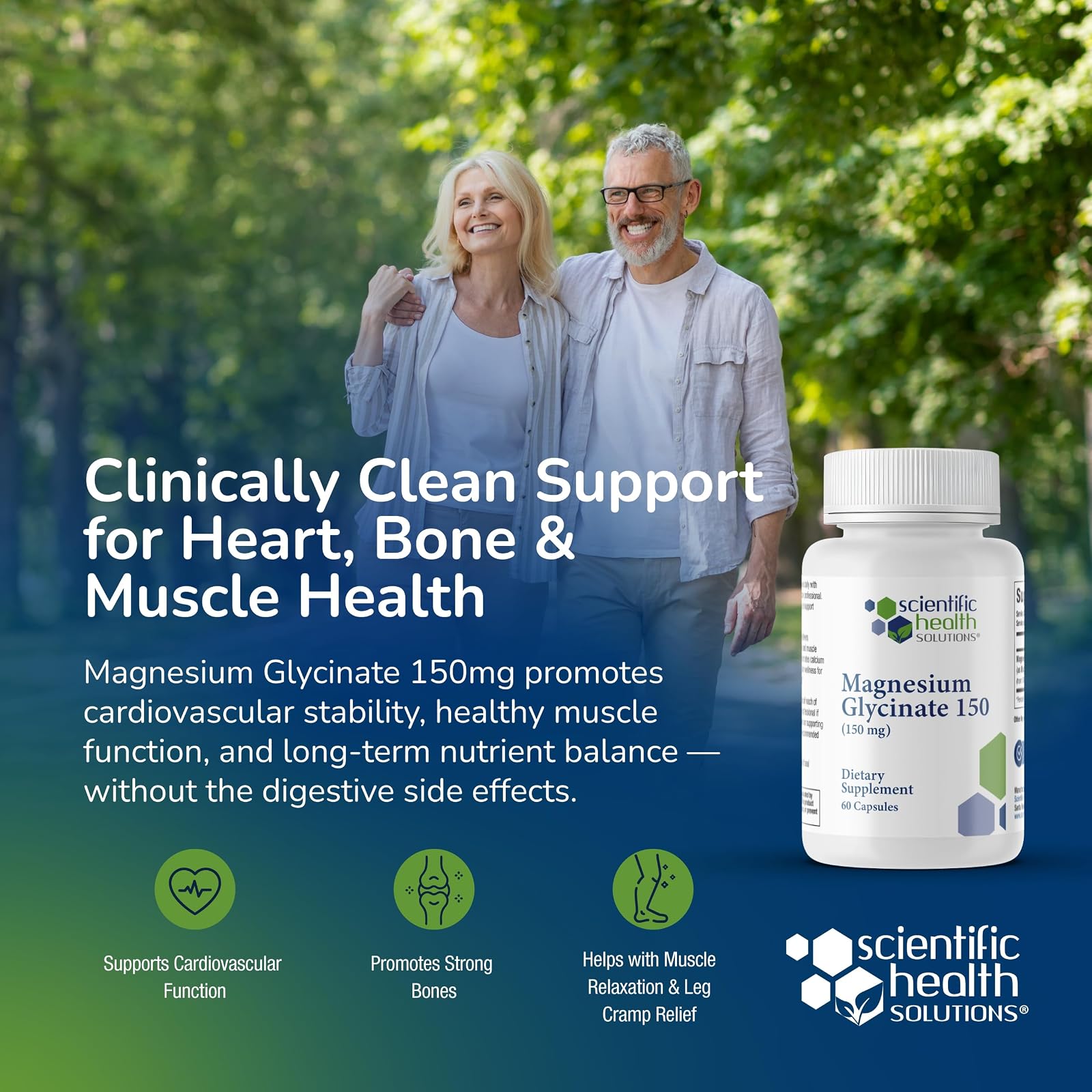 High absorption Magnesium Glycinate supplement