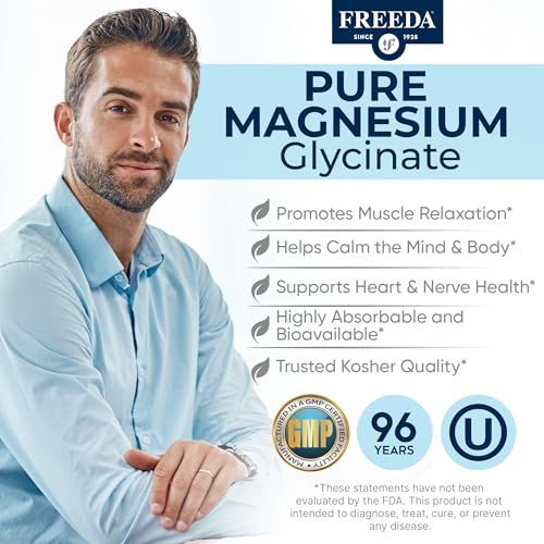 High absorption magnesium glycinate supplement