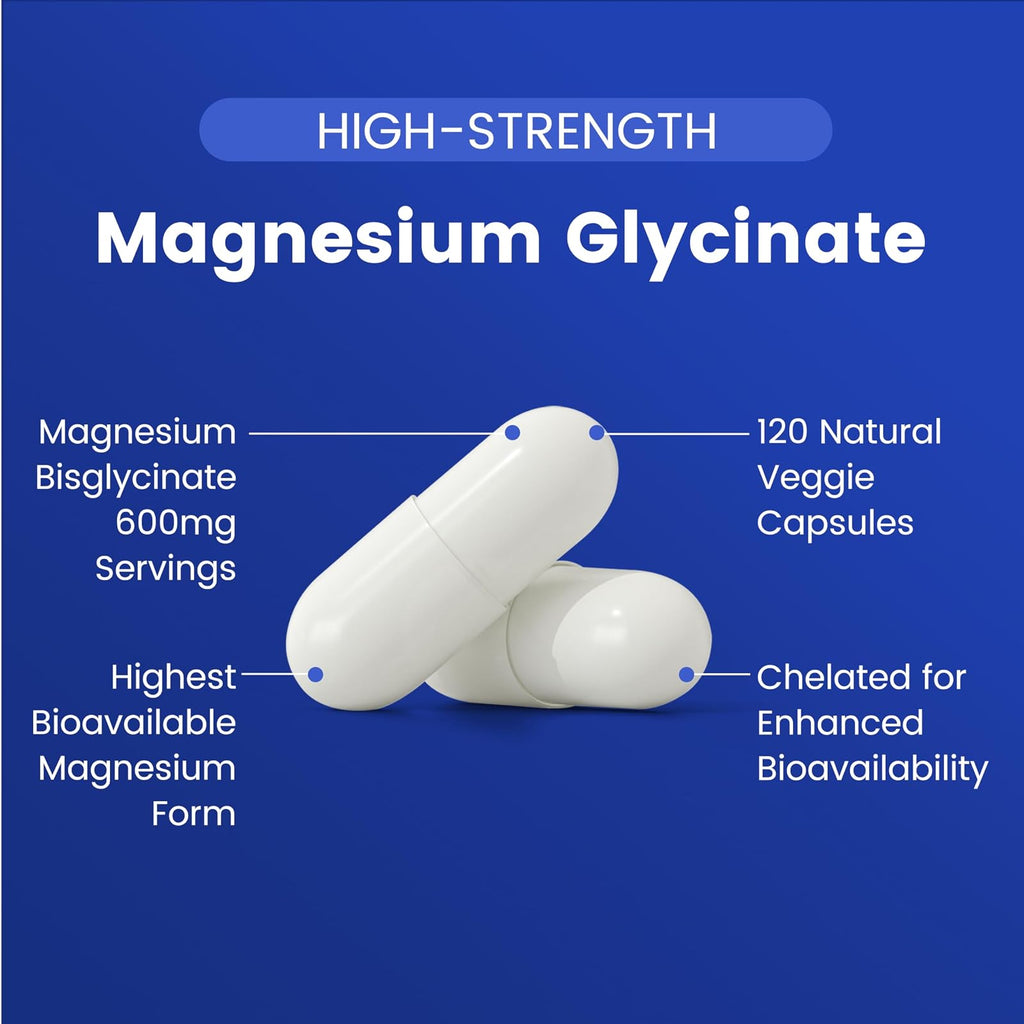 High absorption magnesium glycinate