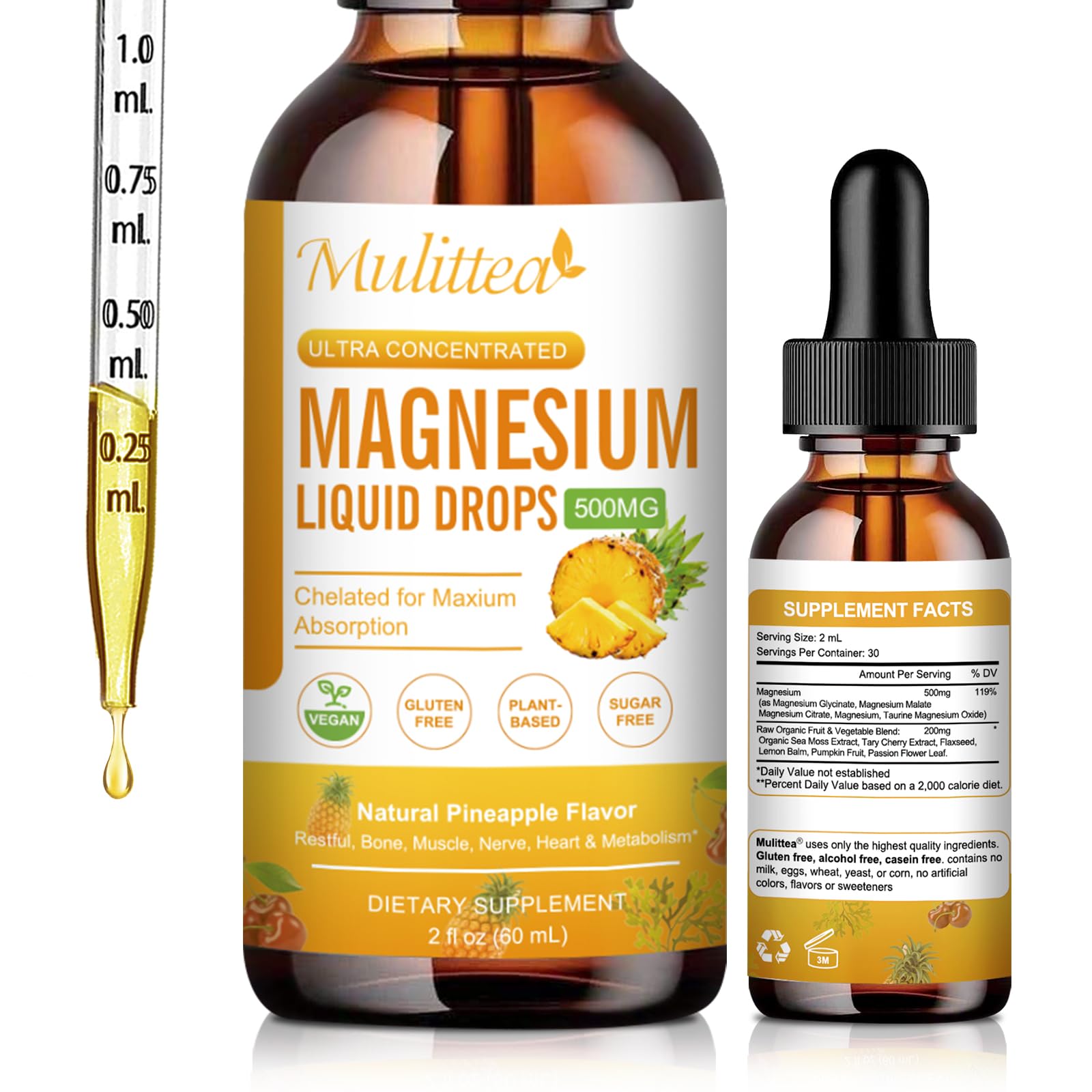 high absorption magnesium liquid drops
