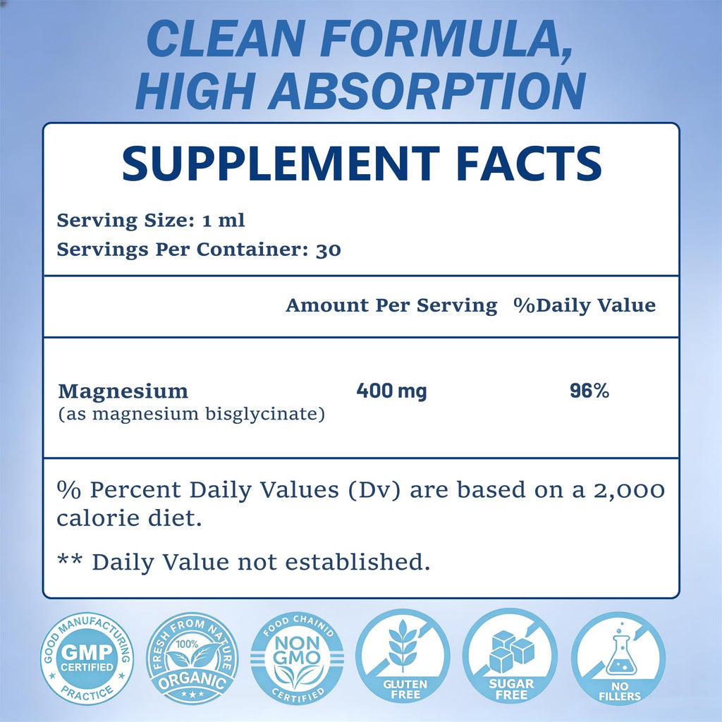 high-absorption magnesium liquid formula