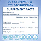 high-absorption magnesium liquid formula