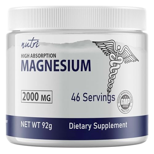 high absorption magnesium powder supplement