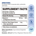 high absorption magnesium supplement