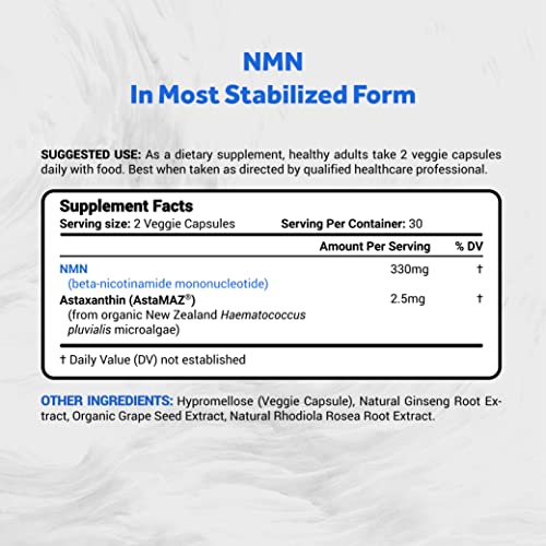 high absorption NMN supplement formula