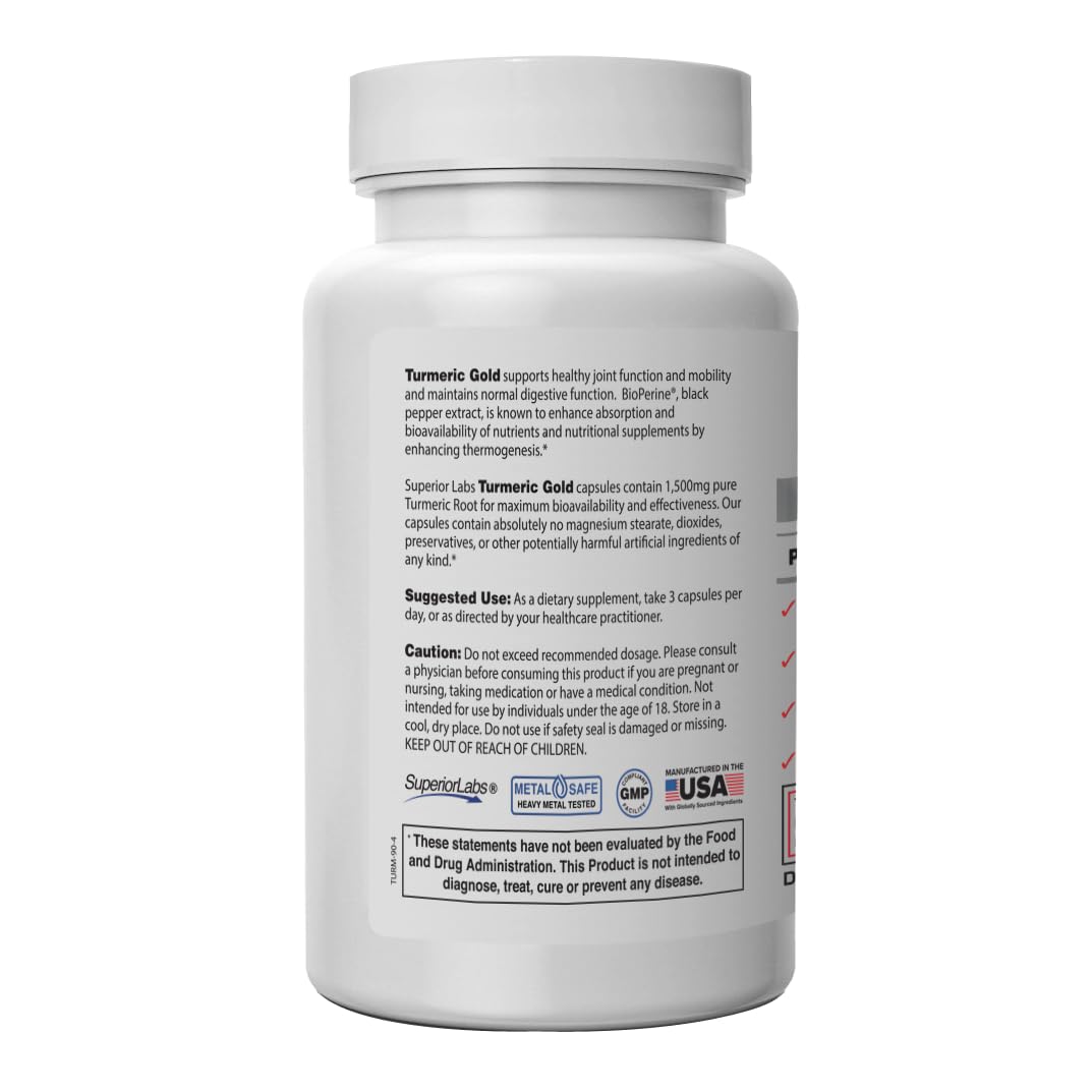 high absorption turmeric supplement capsules