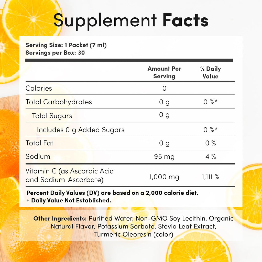 high absorption vitamin c packets