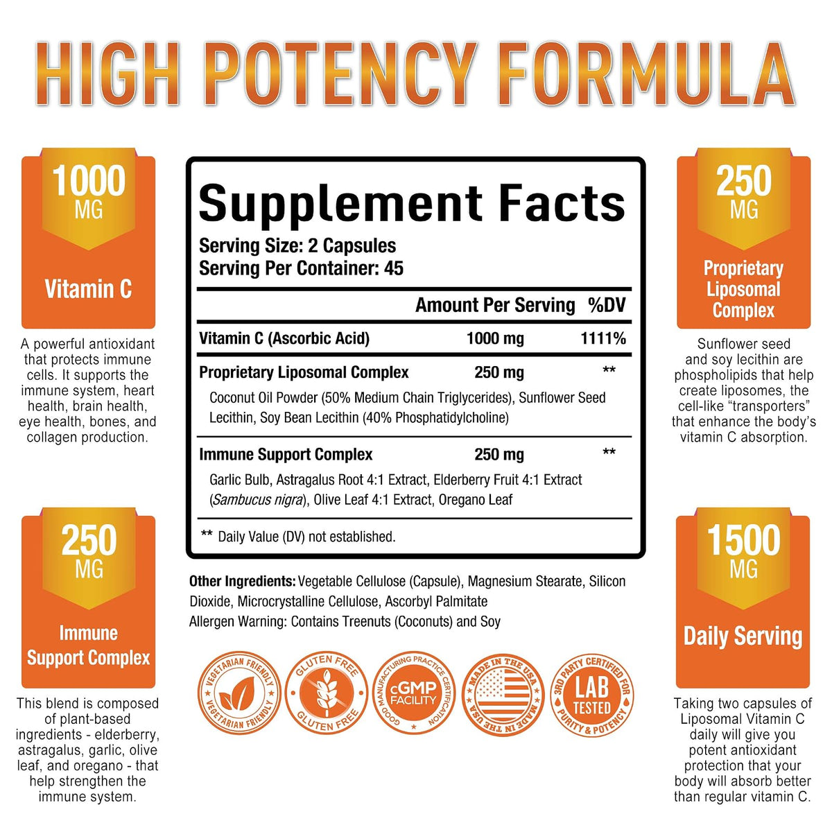 high absorption vitamin c supplement