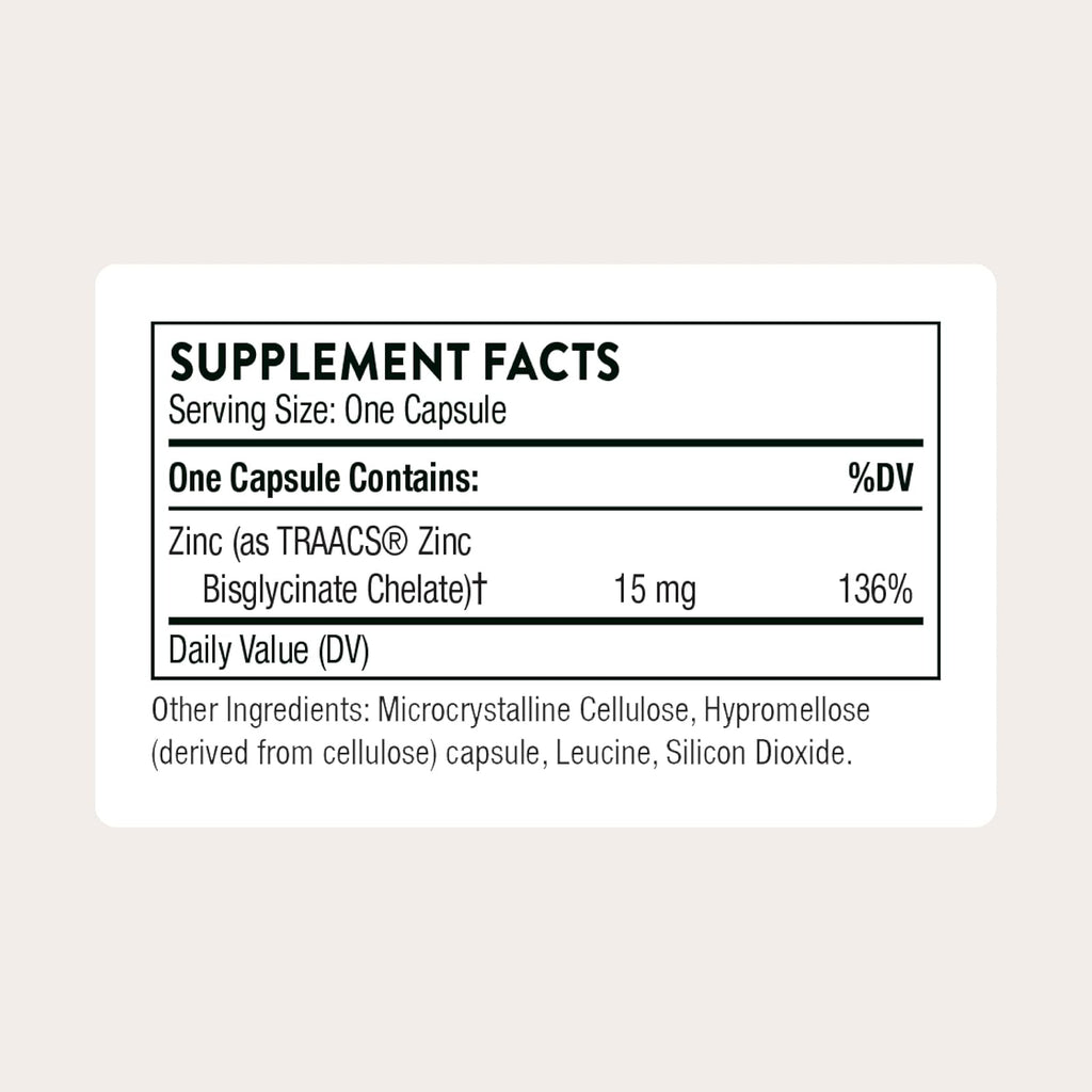 high absorption zinc supplement